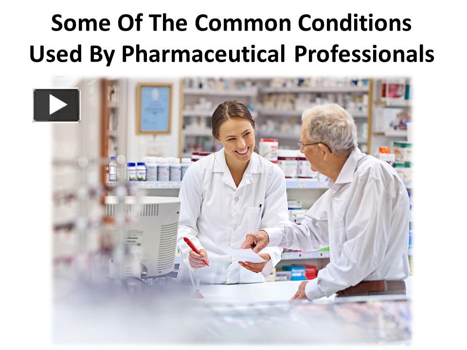 Where may one see a working pharmacist? presentation | free to download