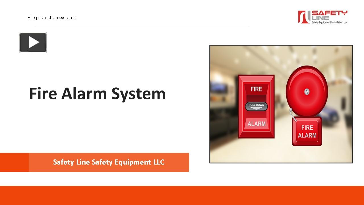 Fire alarm system presentation | free to view