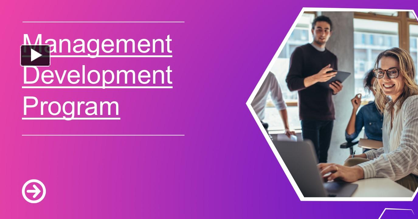Management Development Program presentation | free to download