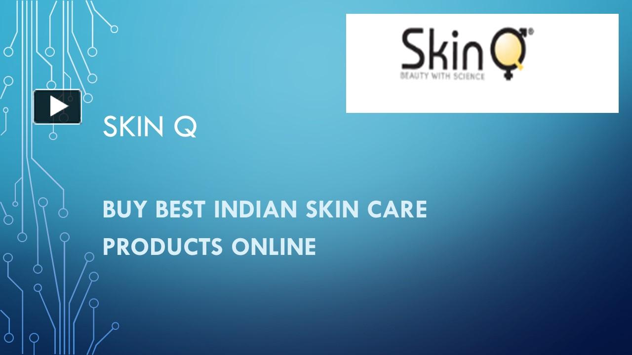 skinq presentation | free to download