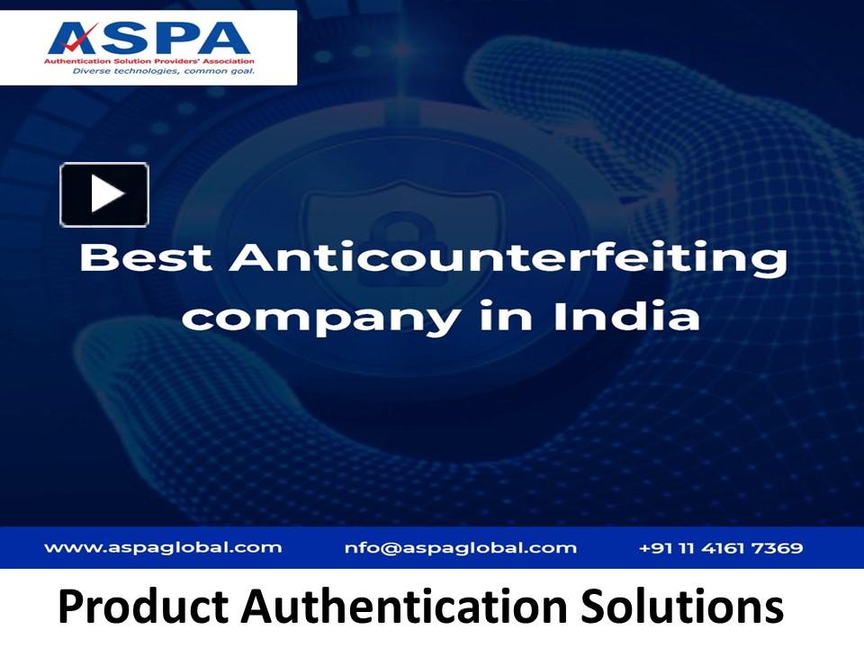 PPT – Raise awareness of counterfeit with an anti-counterfeiting ...