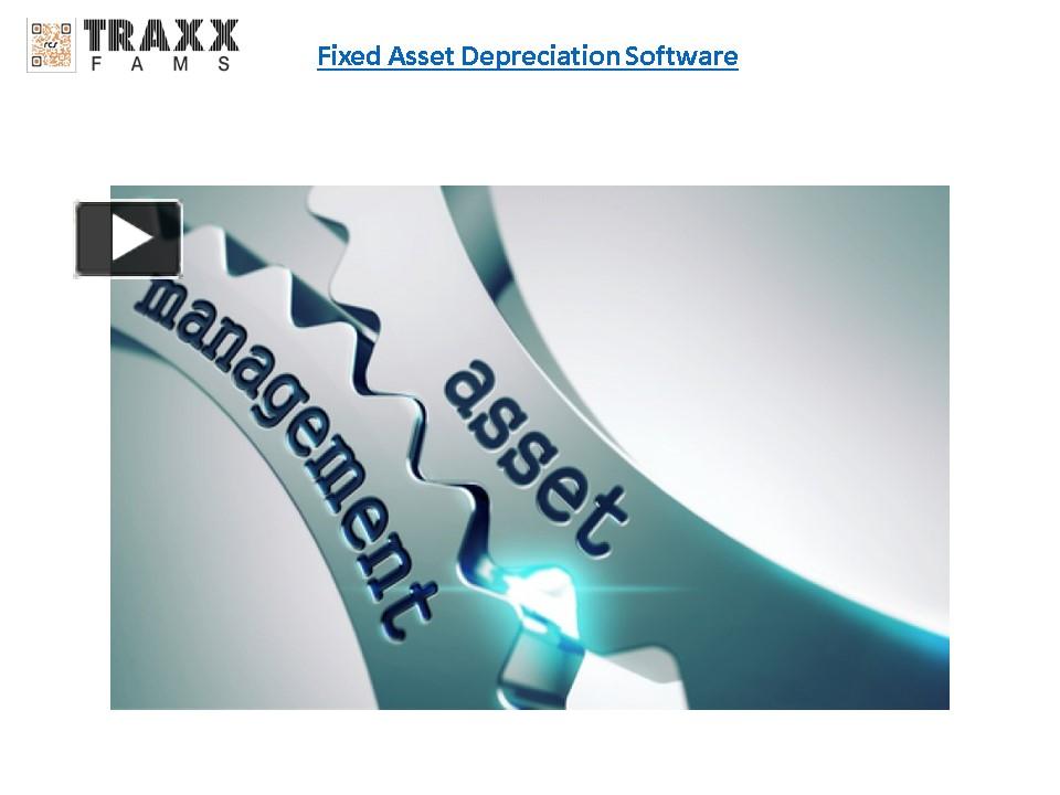 PPT – Fixed Asset Depreciation Software PowerPoint presentation | free ...