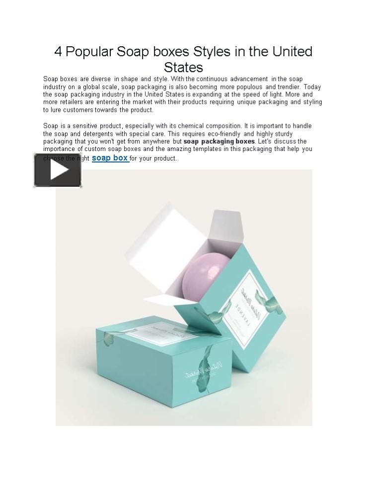 PPT – 4 Popular Soap boxes Styles in the United States PowerPoint ...