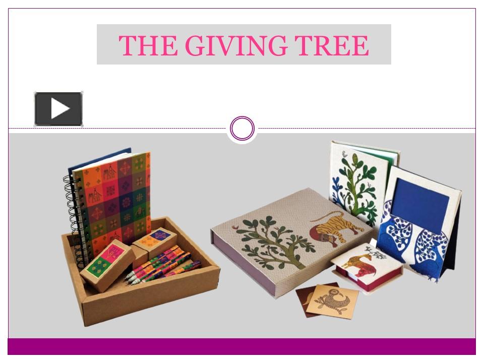 PPT – The Giving Tree- Eco friendly Corporate Gifts PowerPoint ...