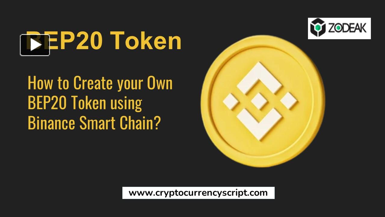 PPT – BEP20 Token Development PowerPoint presentation | free to ...