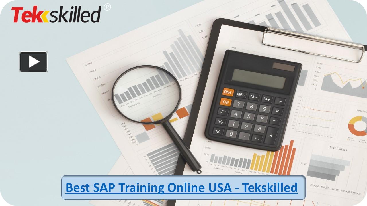 PPT – Best SAP Training and Certification Online USA - Tekskilled ...