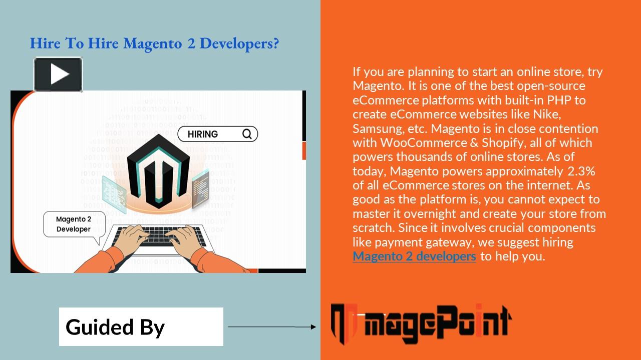 PPT – How To Hire Best Magento 2 Developers? PowerPoint presentation ...