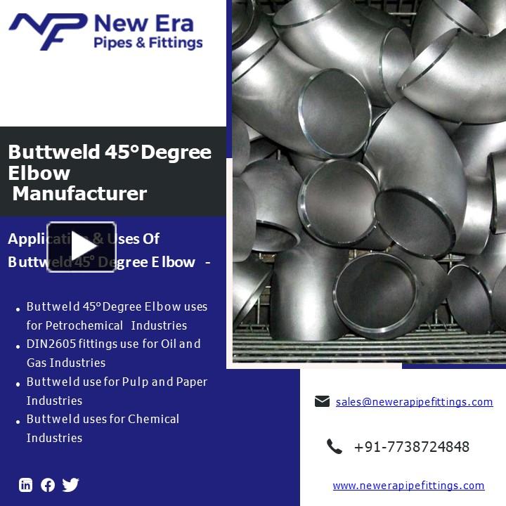 PPT – Top Quality Pipe Fittings Manufacturer in India PowerPoint ...