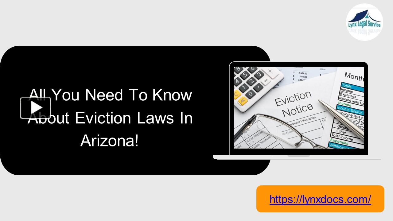 PPT – Need To Know About Eviction Laws In Arizona! (2) PowerPoint ...