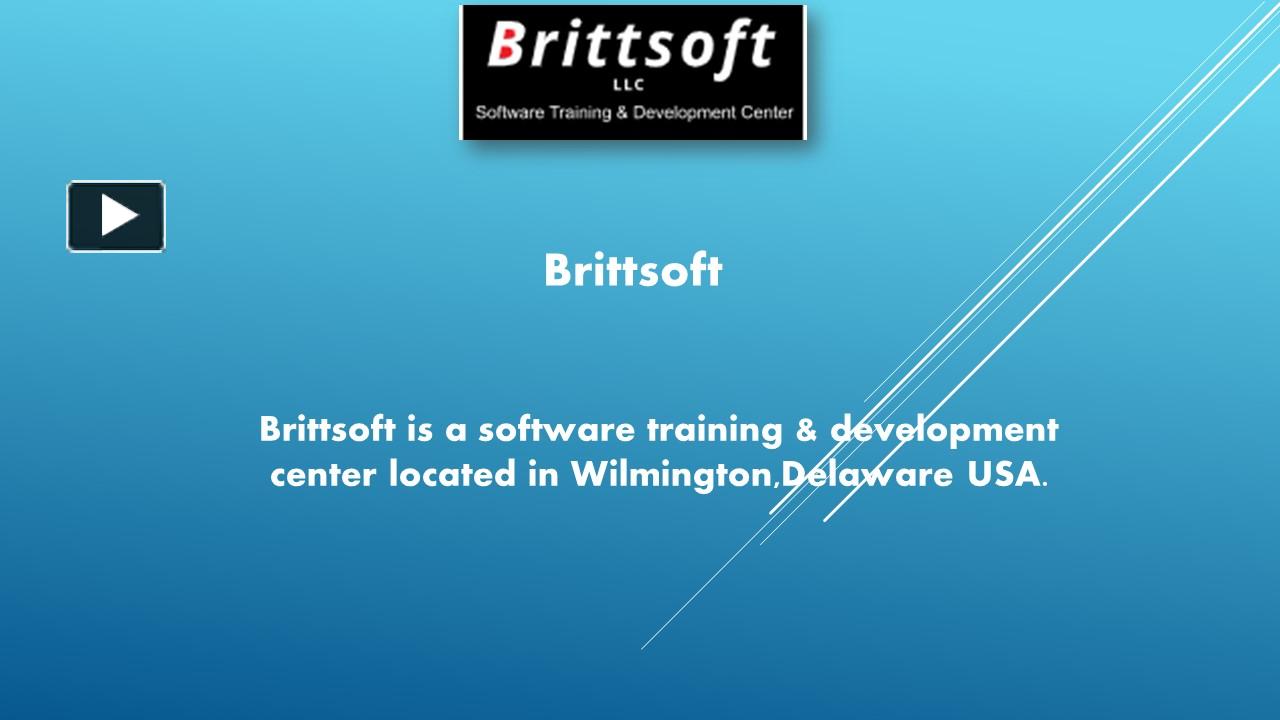 PPT – Java online course center USA at Brittsoft PowerPoint ...