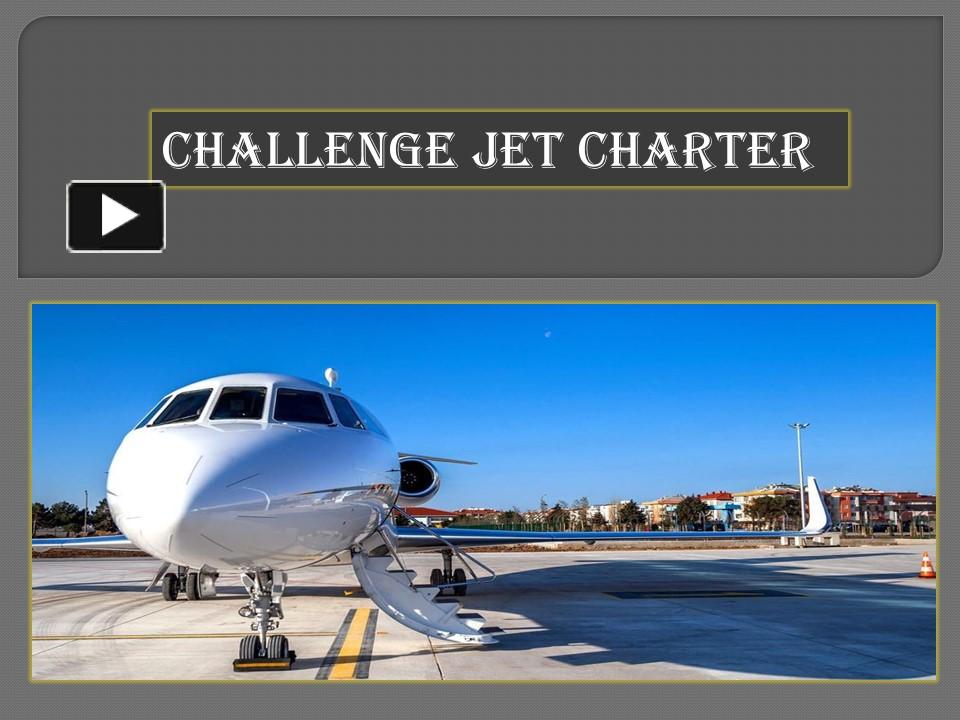 Private Jet Charter presentation | free to download