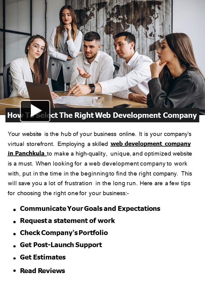 PPT – How To Select The Right Web Development Company PowerPoint ...