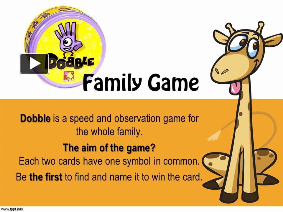 Dobble - Clothes presentation | free to download