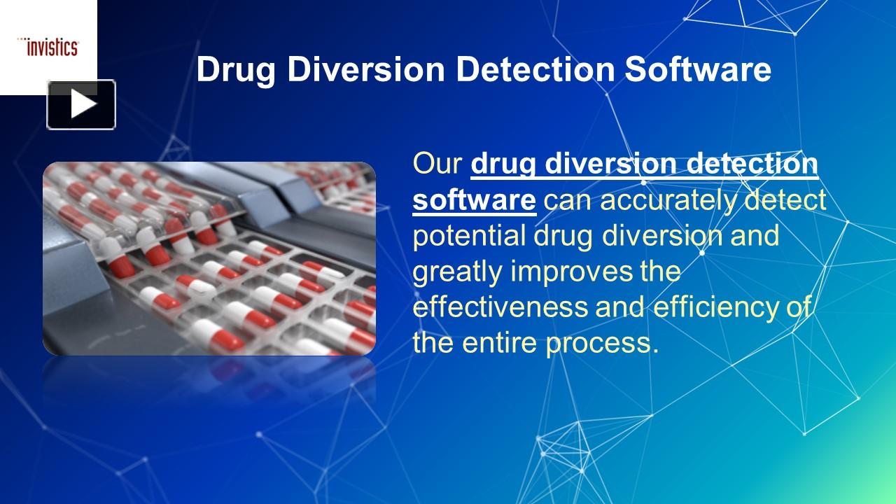 PPT – Drug Diversion Detection Software PowerPoint presentation | free ...