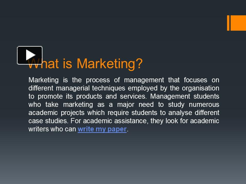 PPT – What is Marketing? PowerPoint presentation | free to download ...