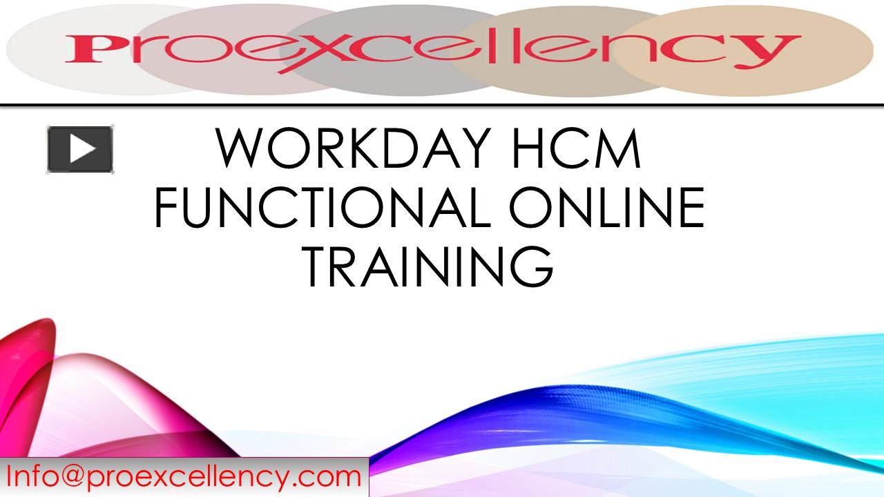 PPT – Workday HCM Online Training by Proexcellency. PowerPoint ...