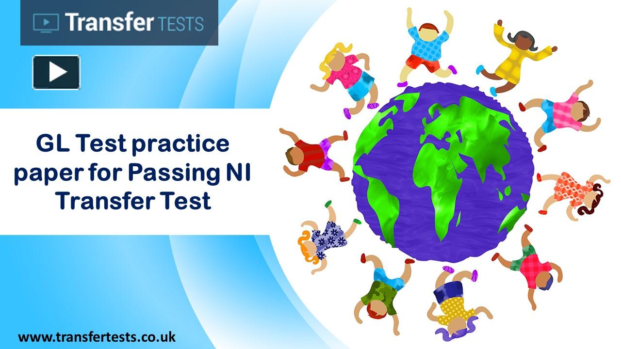 GL Test practice paper for Passing NI Transfer Test presentation | free ...