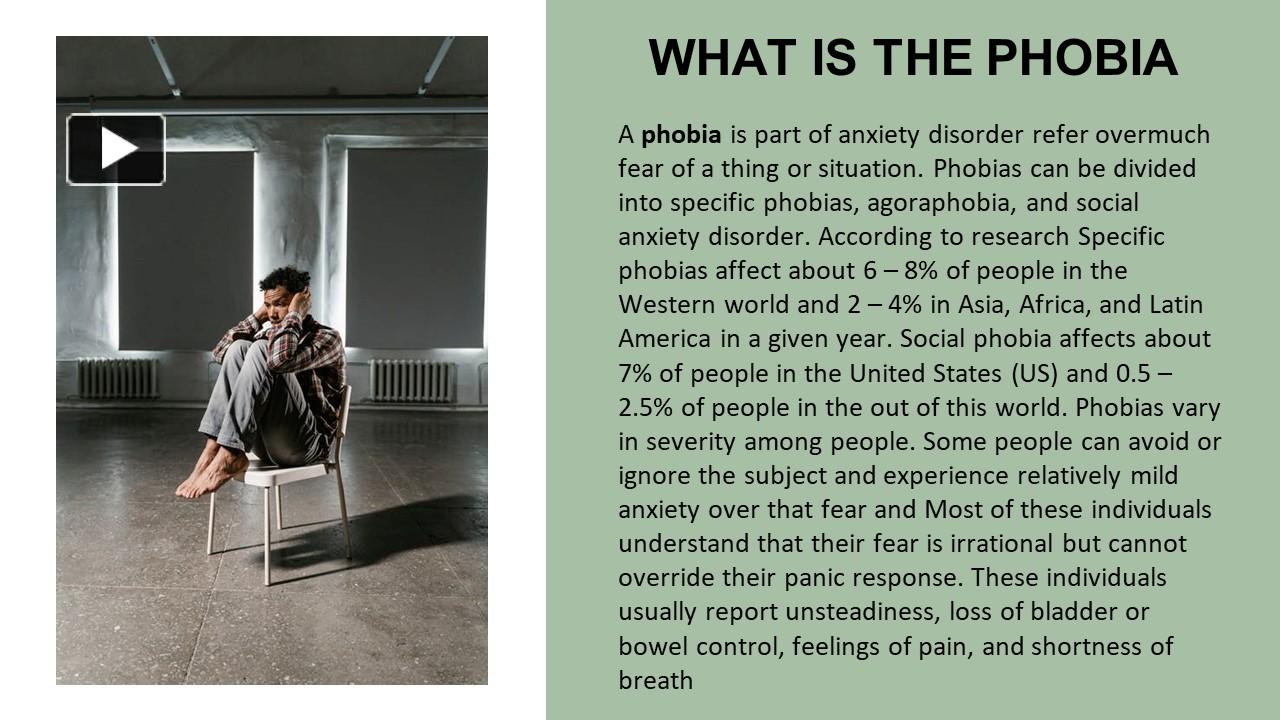PPT – What are the types, cause and treatment of phobia? PowerPoint ...