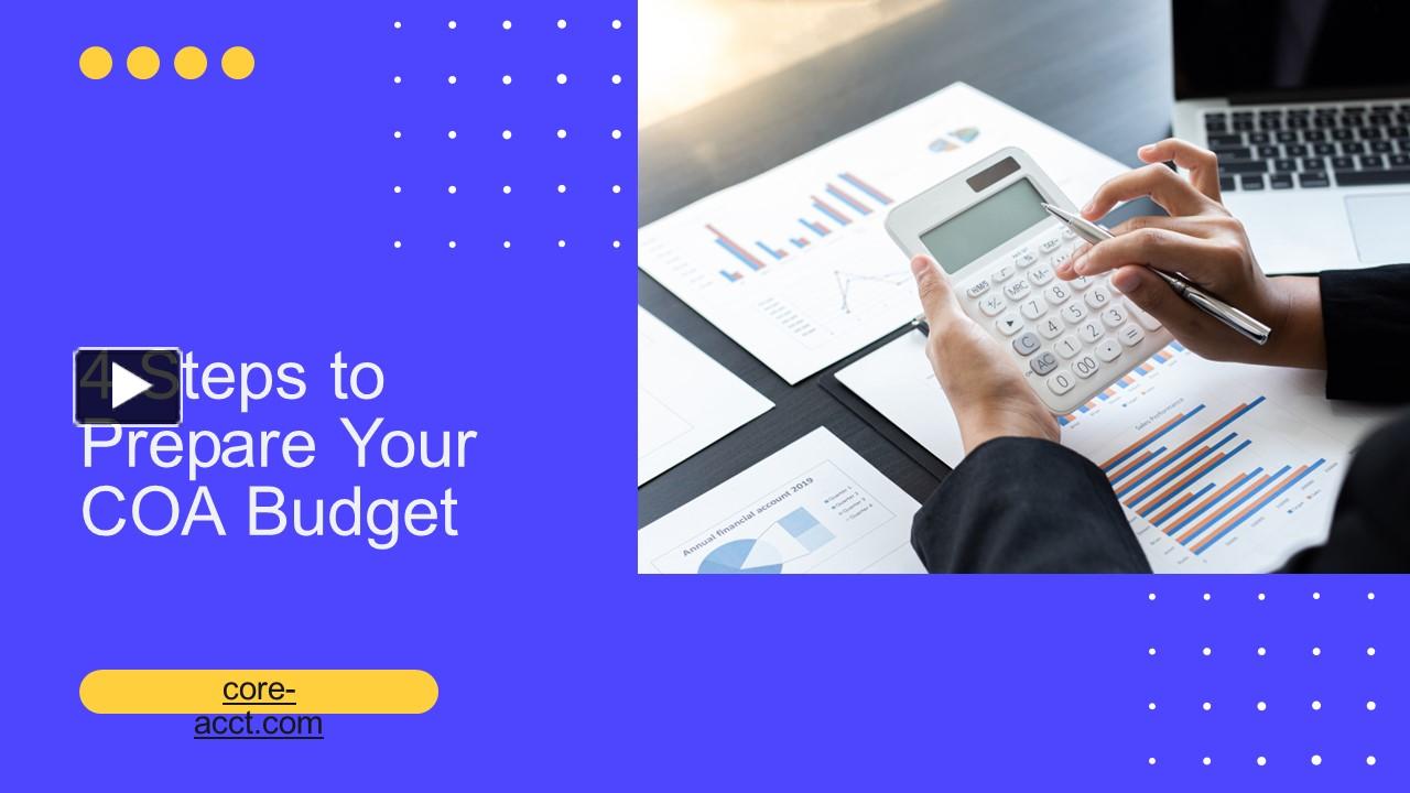 PPT – 4 Steps to Prepare Your COA Budget PowerPoint presentation | free ...