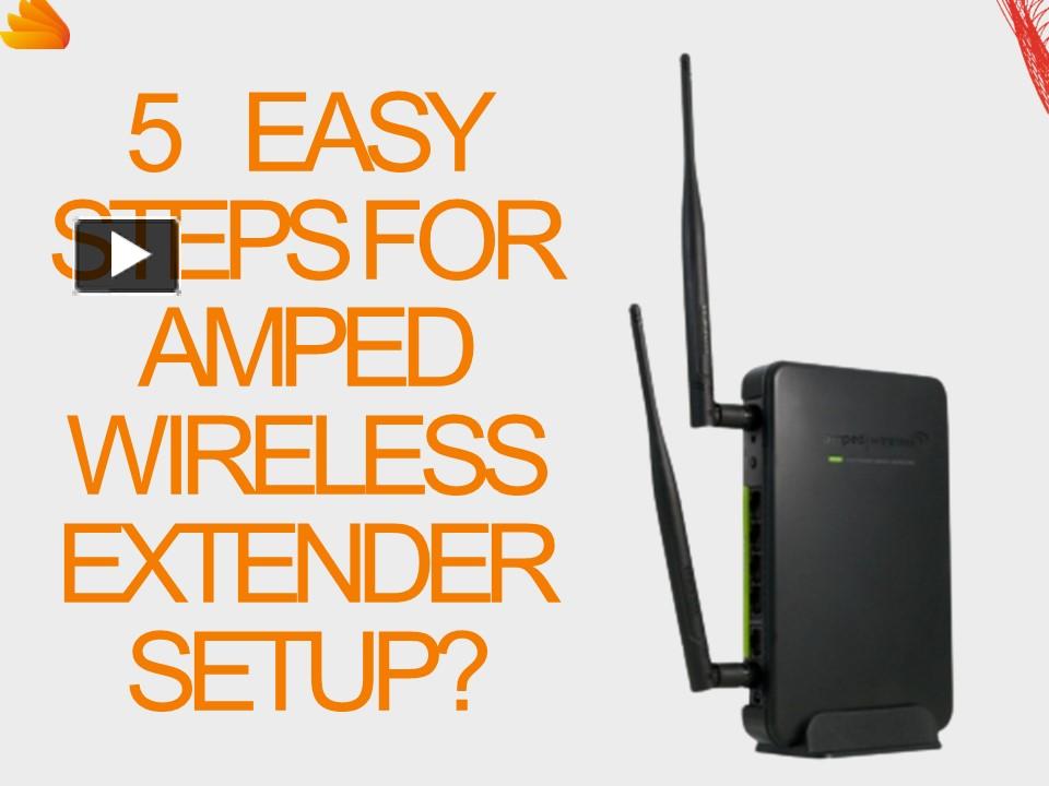 PPT – 5 easy steps for amped extender setup PowerPoint presentation ...