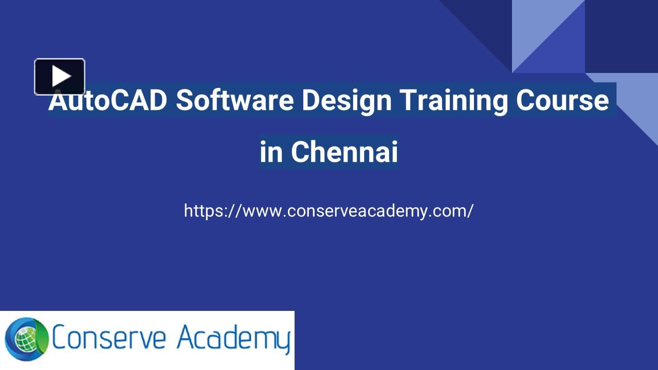 PPT – AutoCADTraining Institute Chennai, AutoCAD Software Training ...