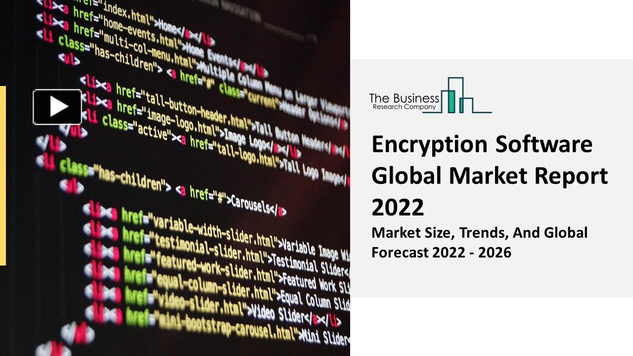 PPT – Encryption Software Market Overview, Demand Trends Forecast To ...