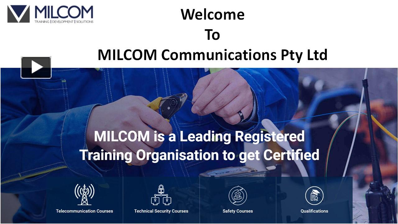 PPT – World Class Telecommunications Training Programs PowerPoint ...
