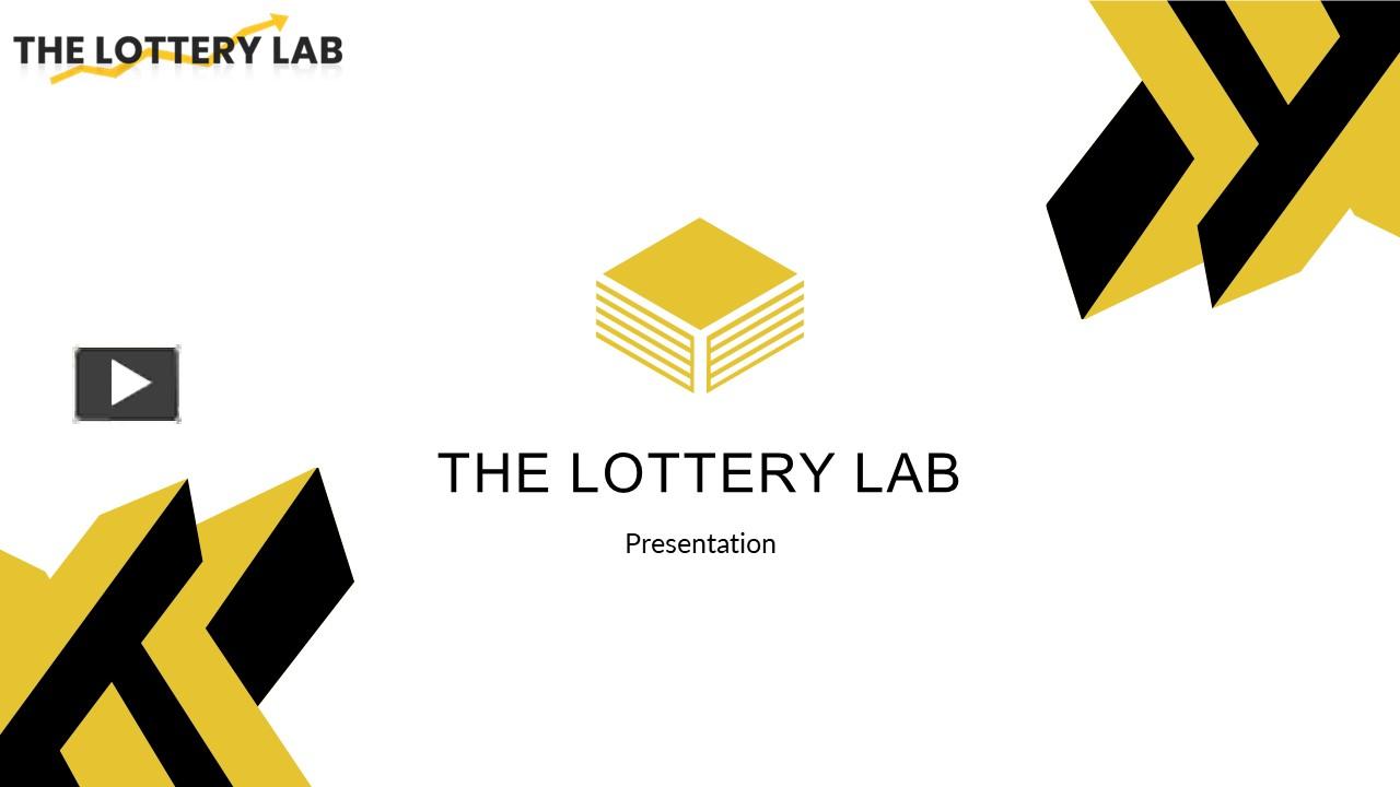 PPT – The Lottery Lab Presentation PowerPoint presentation | free to ...