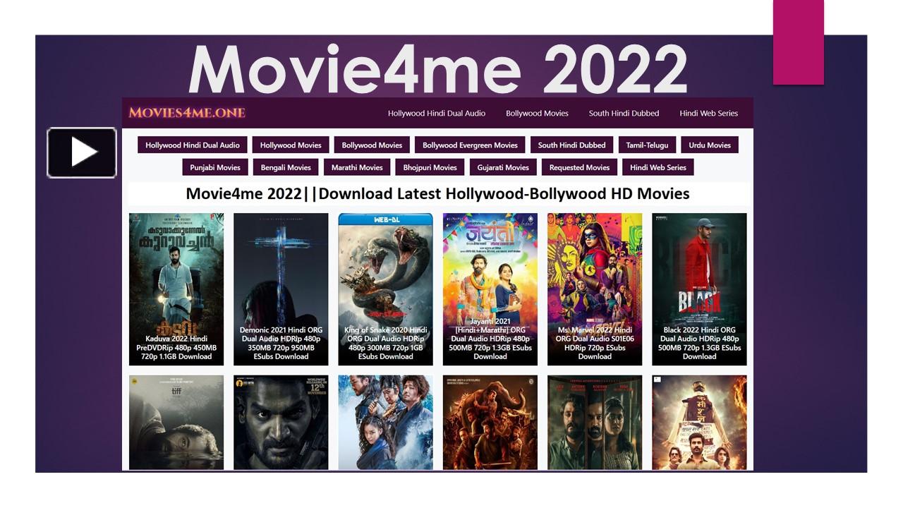 Movie4me presentation | free to download