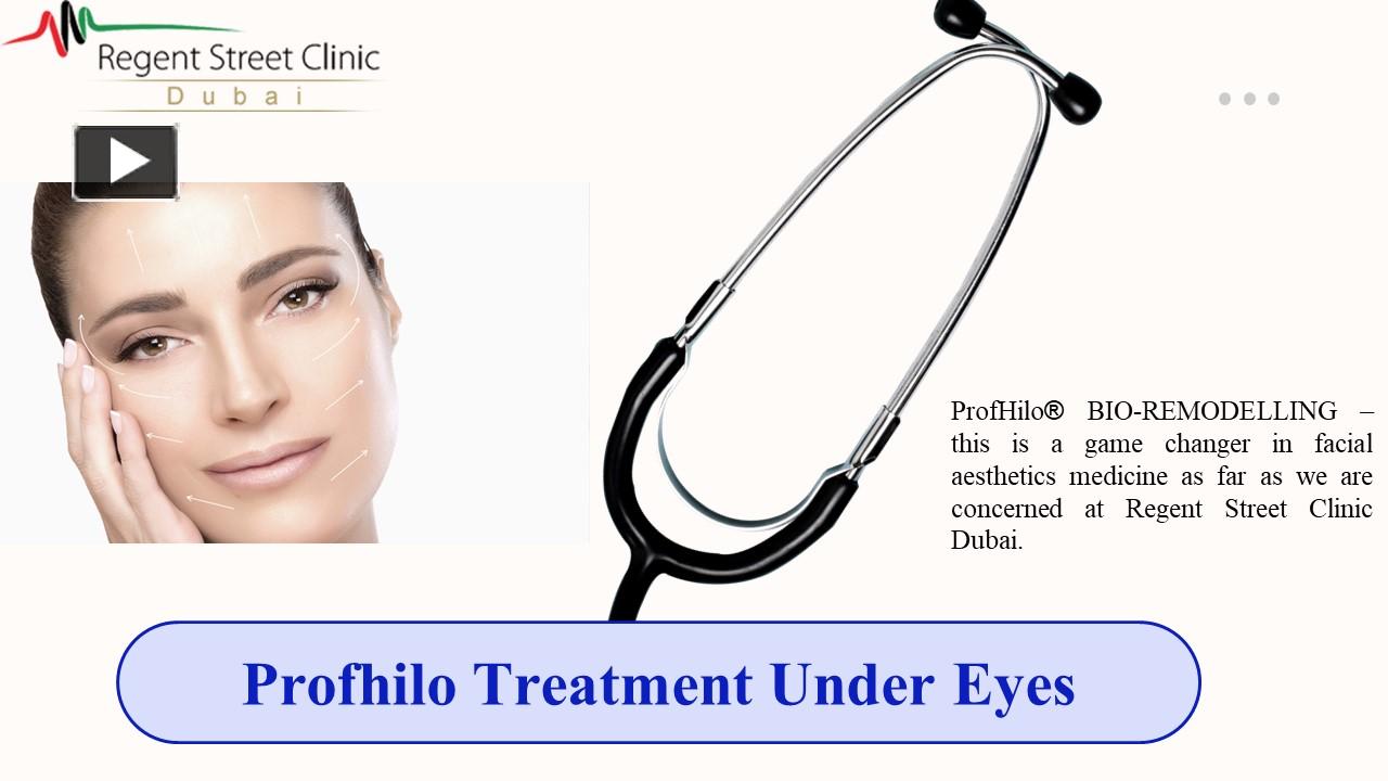 Profhilo Treatment Under Eyes presentation | free to download