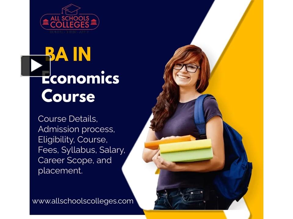 PPT – BA in Economics Course PowerPoint presentation | free to download ...