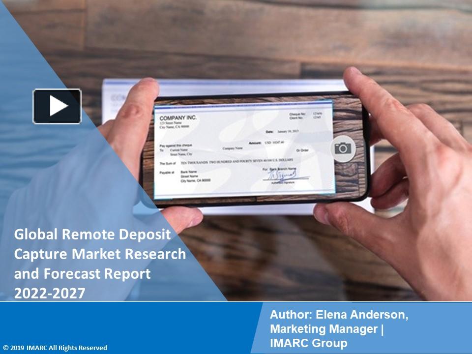 PPT – Remote Deposit Capture Market Trends Report 2022-2027 PowerPoint ...