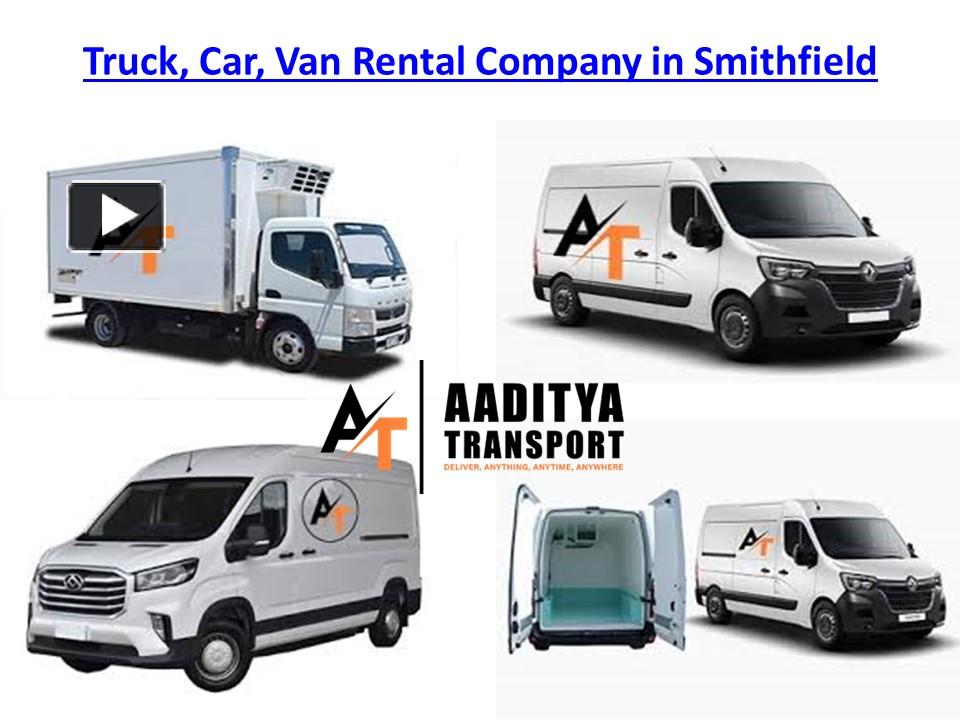 Truck, Car, Van Rental Company in Smithfield presentation | free to ...