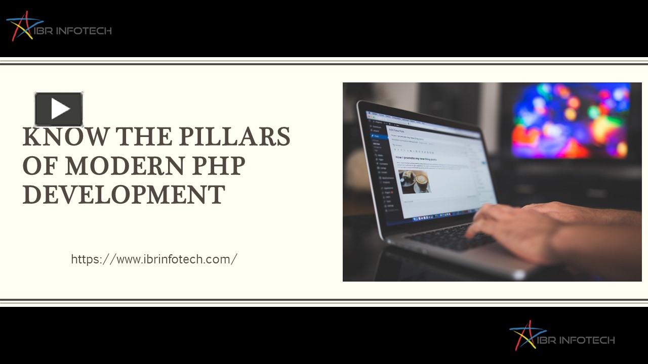 Know the Pillars of modern PHP development presentation | free to download
