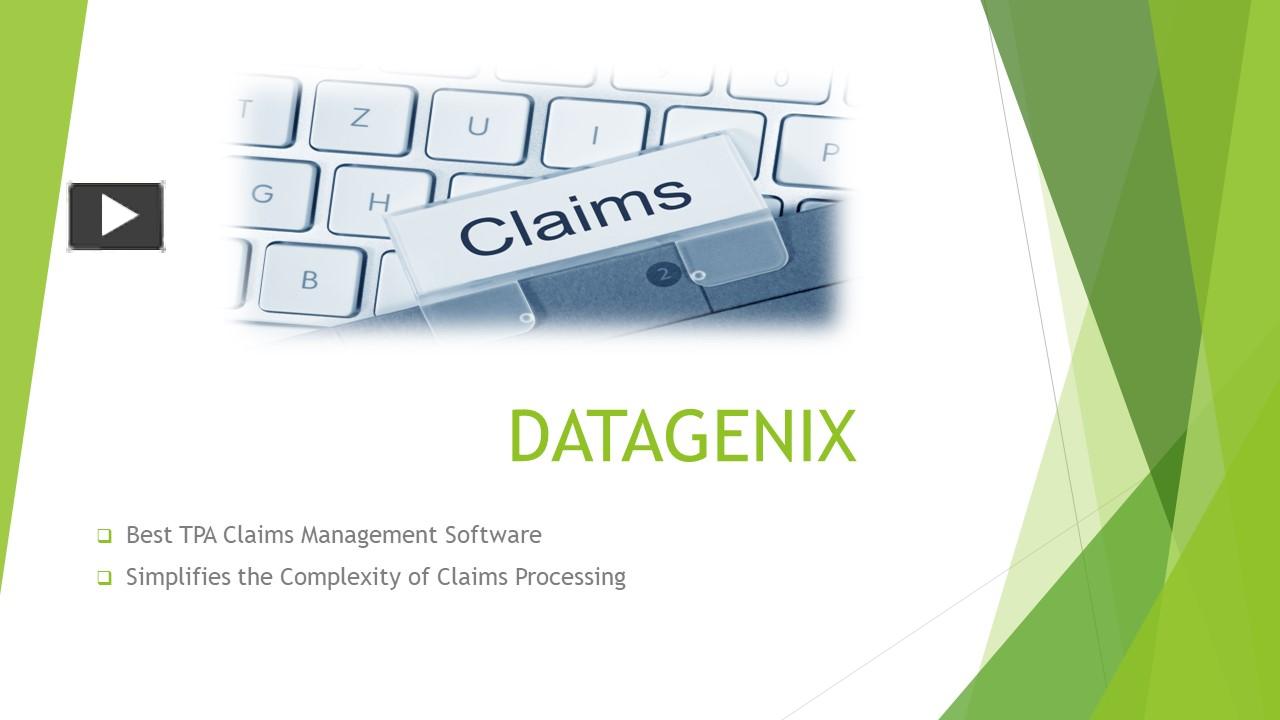 PPT – Best Integrated TPA Claims Management Software PowerPoint ...