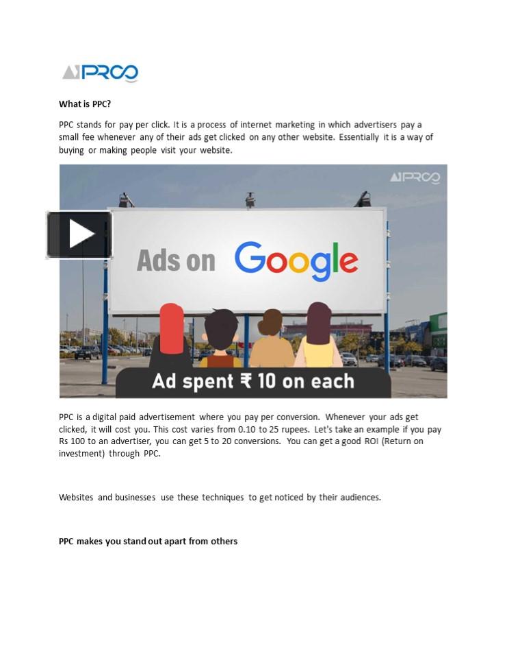 PPT – Why Is PPC Important PowerPoint presentation | free to download ...