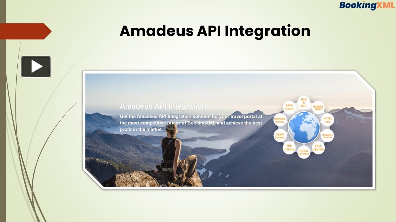 Amadeus API Integration presentation | free to download