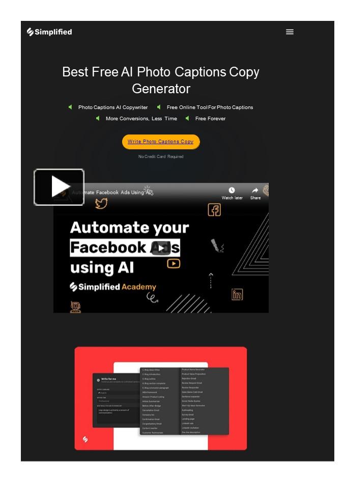 PPT – Best Photo Caption Generator PowerPoint presentation | free to ...