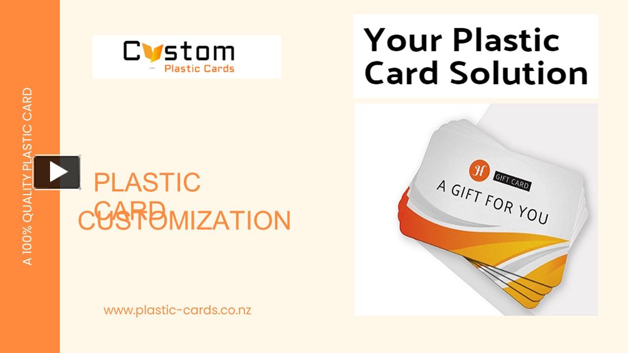 PPT – Custom Plastic Cards for Retailers | Personalized Gift Card ...