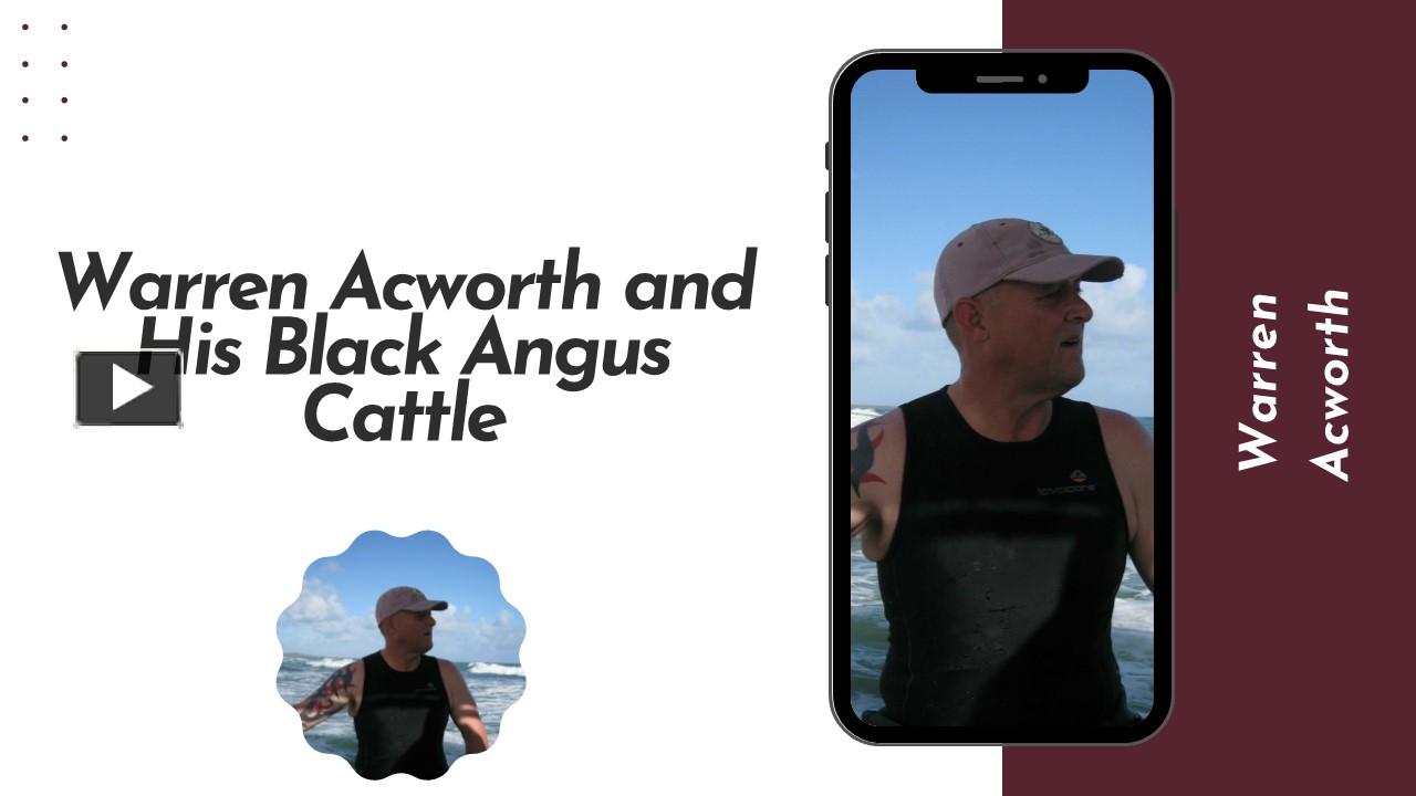 PPT – Warren Acworth and His Black Angus Cattle PowerPoint presentation ...