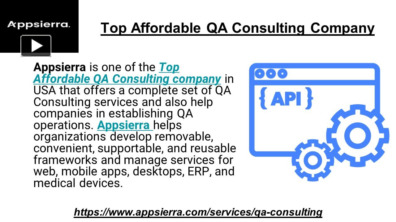 Affordable Mobile Application Testing Company presentation | free to ...