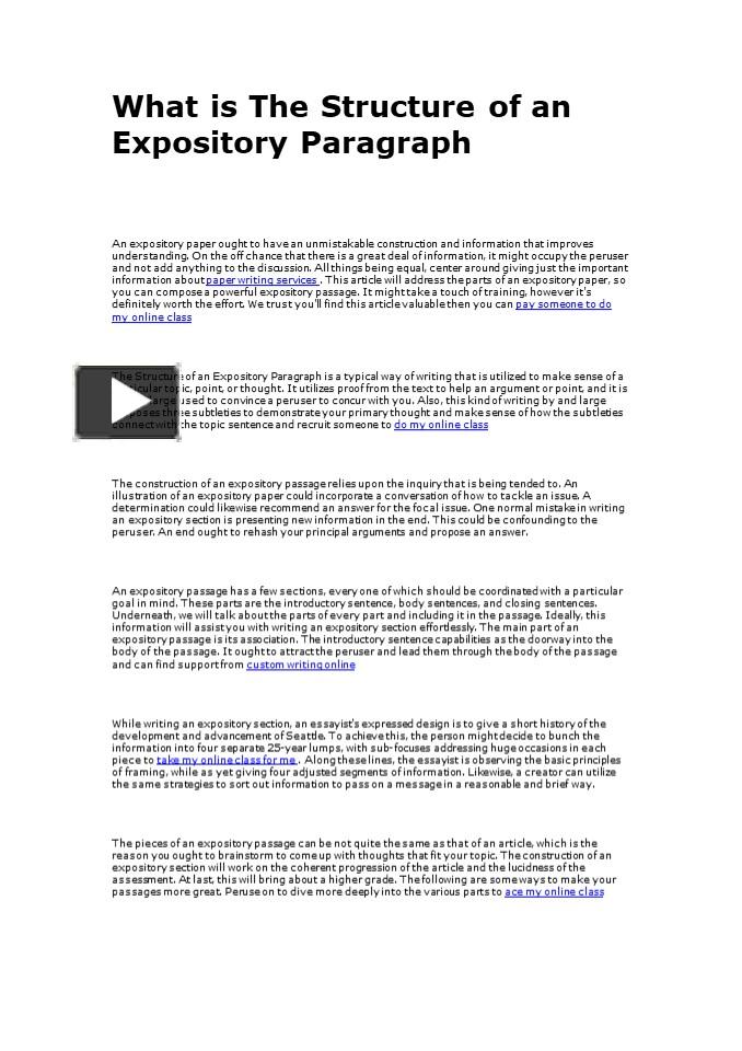 PPT – Expository Essay PowerPoint presentation | free to download - id ...