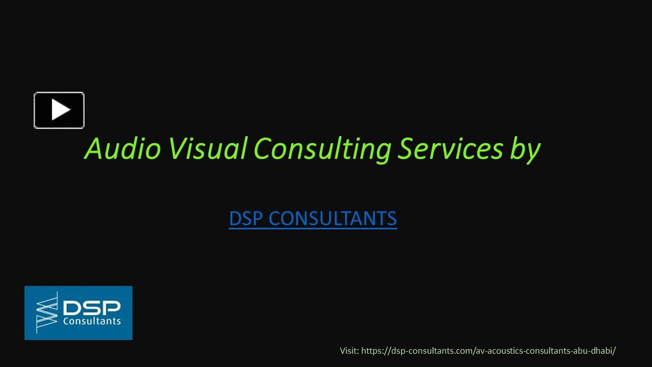 PPT – Audio Visual (AV) Systems Consultants Abu Dhabi PowerPoint ...