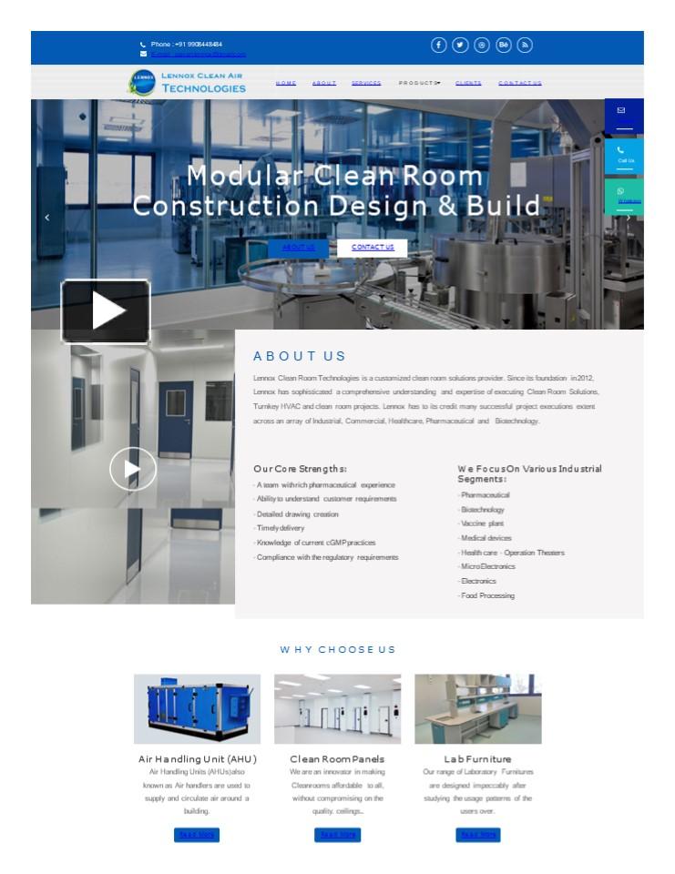 PPT – Modular Clean Room Manufacturers in India | Lennox Clean Air ...