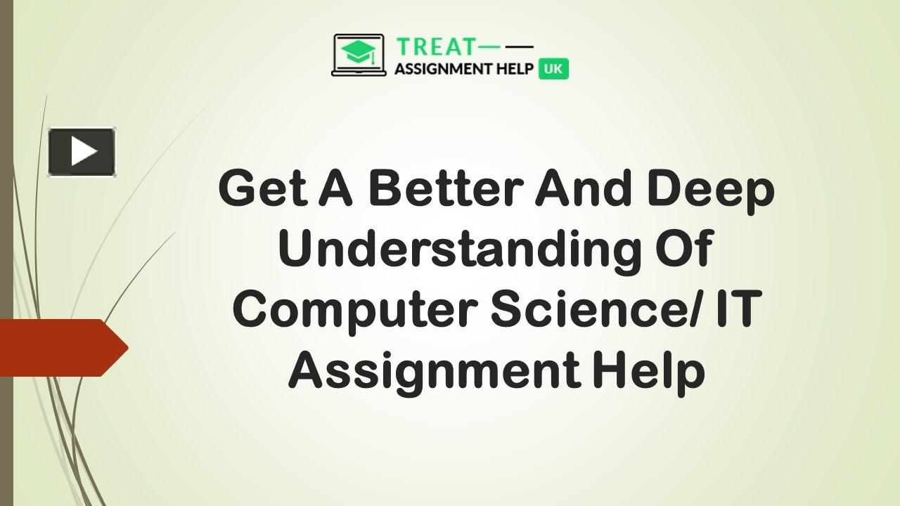 PPT – Get A Better And Deep Understanding Of Computer Science/ IT ...