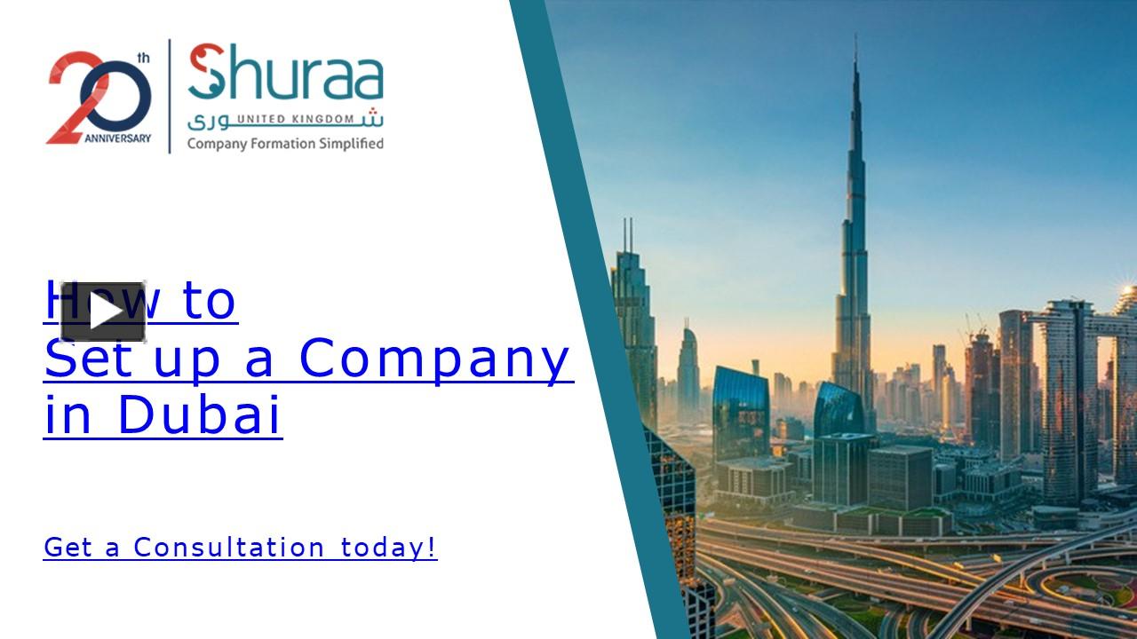 PPT – How to Set up a Company in Dubai PowerPoint presentation | free ...
