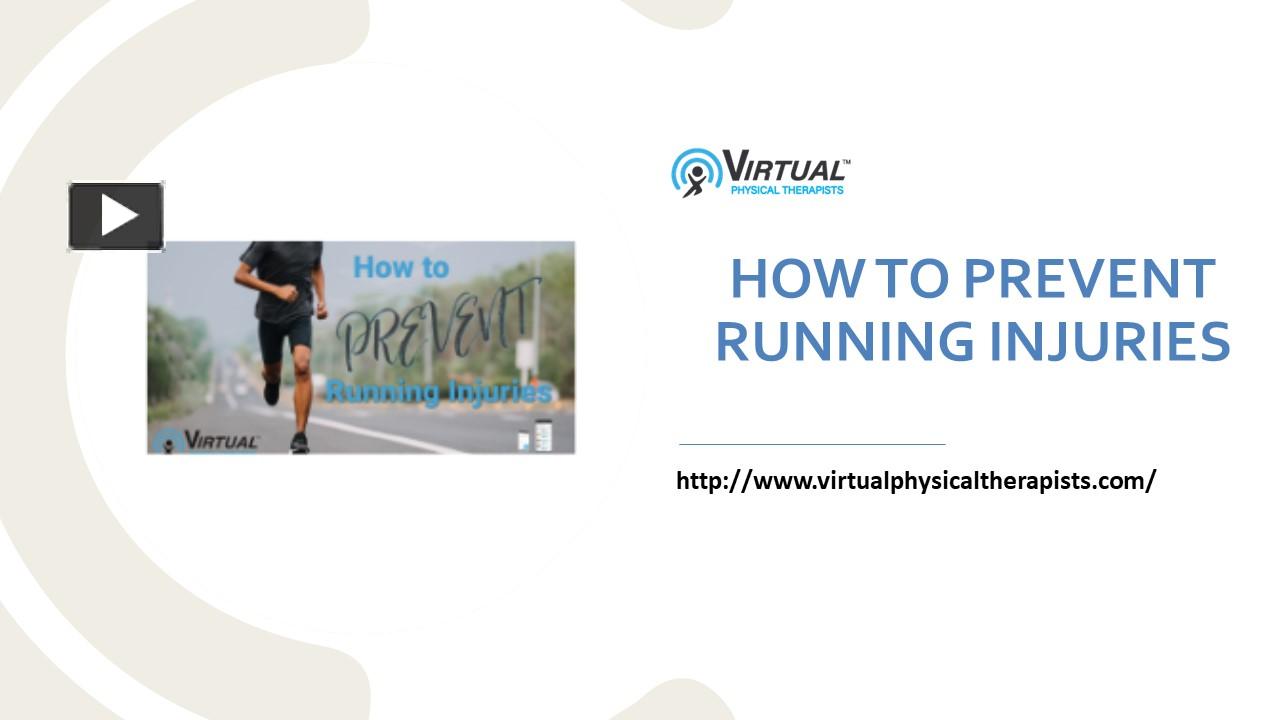 HOW TO PREVENT RUNNING INJURIES presentation | free to download