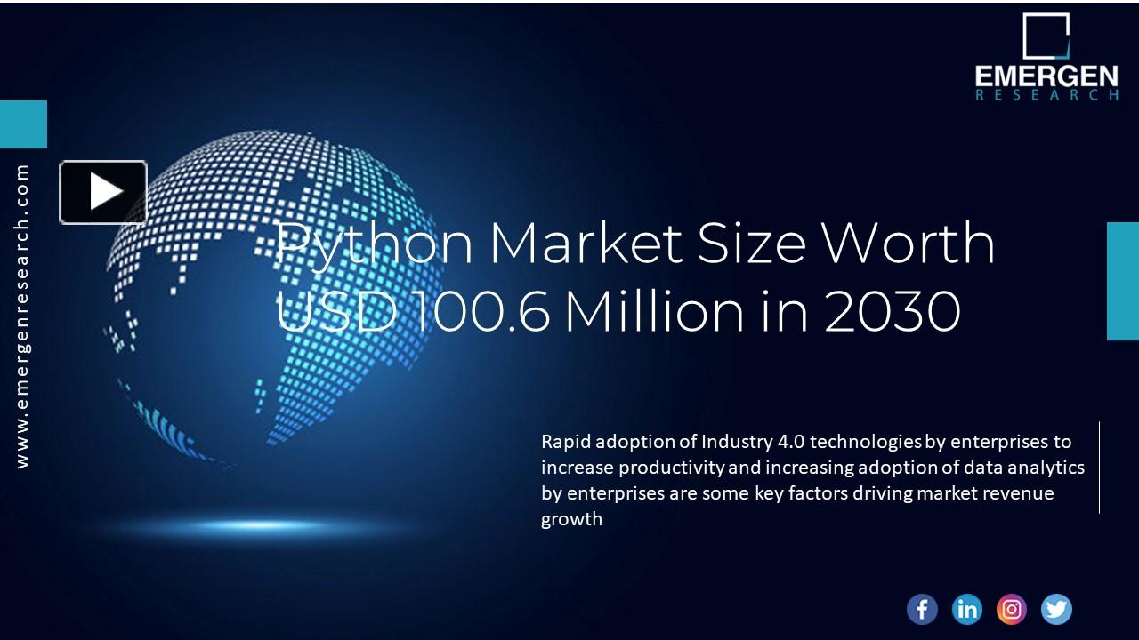 Python Market presentation | free to download