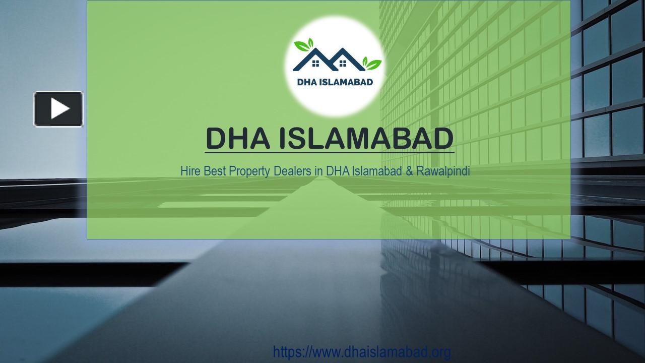 DHA Islamabad presentation | free to download