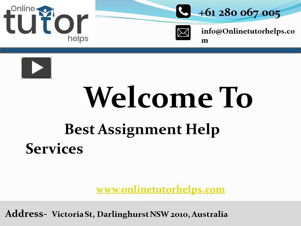 Assignment Help PPT presentation | free to download